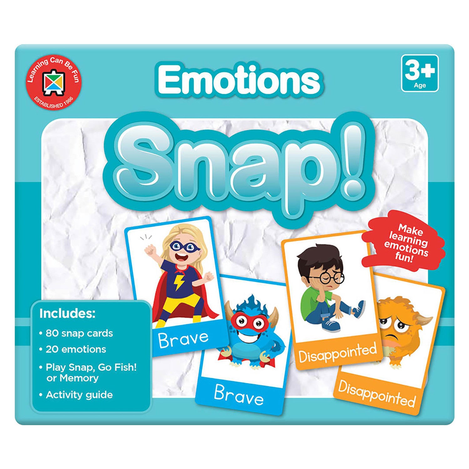 Learning Can Be Fun | Emotions Snap Game | Kids SEL Educational Games ...