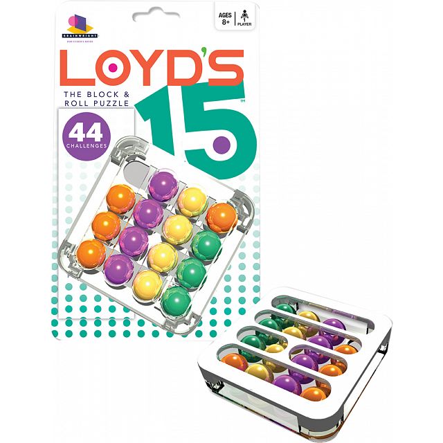 Brainwright Australia | Loyd's 15 - The Block & Roll Puzzle Game ...