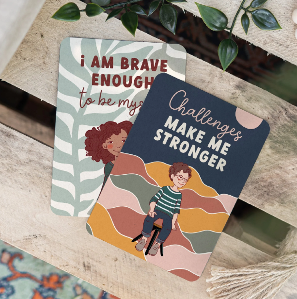 The Creative Sprout | Anxiety Affirmation Cards | Kids Mindfulness ...