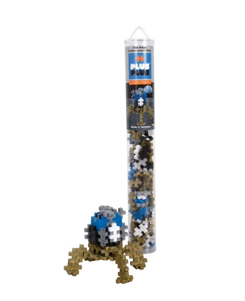 Plus-Plus Australia | Lunar Lander 100pc Tube | Kids STEM Building Toys ...