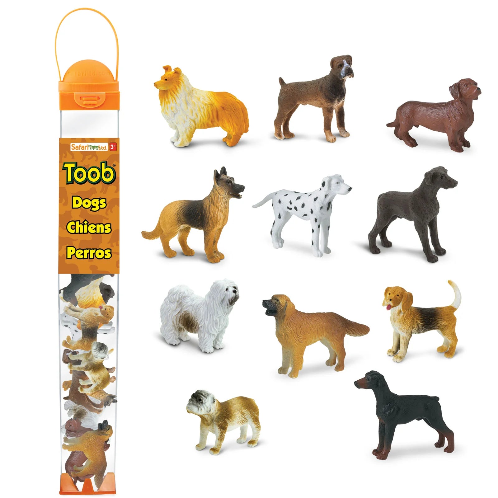 Safari Ltd Australia | Dogs Toob | Small World Animal Play Figurines ...